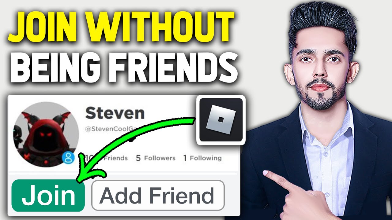 How to Join Someone on Roblox Without Being Friend (2025 Updated Way ...