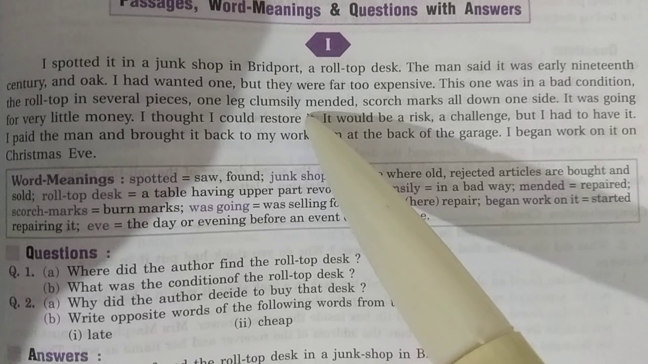 Lesson 1 Class 8th English Reader YouTube lesson-1-class-8th-english-reader-youtube