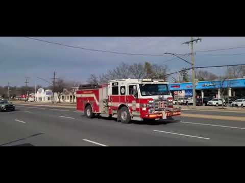 *MAJOR RESPONDS* Fairfax Fire Truck 411, Engine 411, BC406, Rescue ...