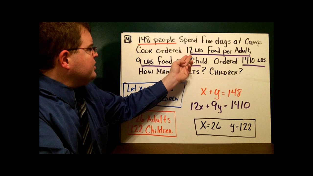Linear Systems Solving Word Problems YouTube linear-systems-solving-word-problems-youtube
