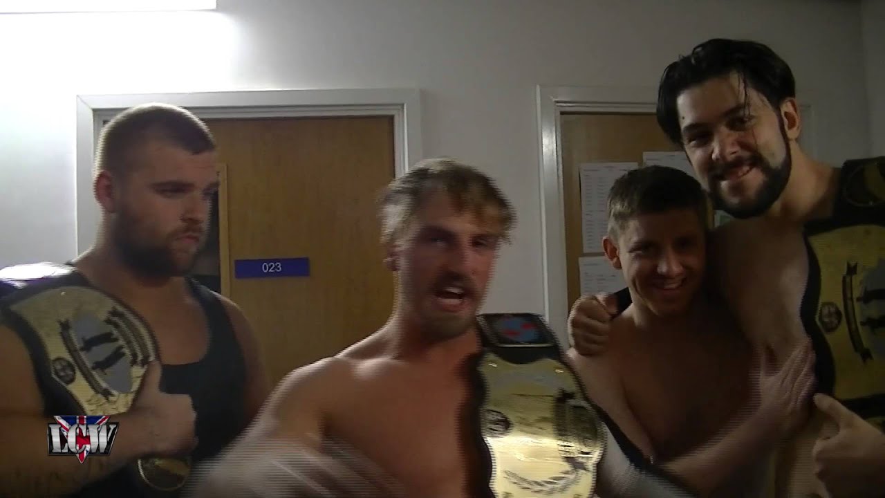 Xander Cooper Talks after winning LCW Title - YouTube