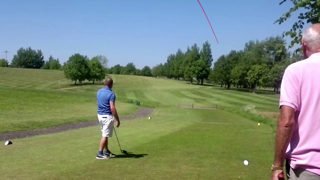 18th Hole David Tee Shot Prudhoe Golf Course - YouTube