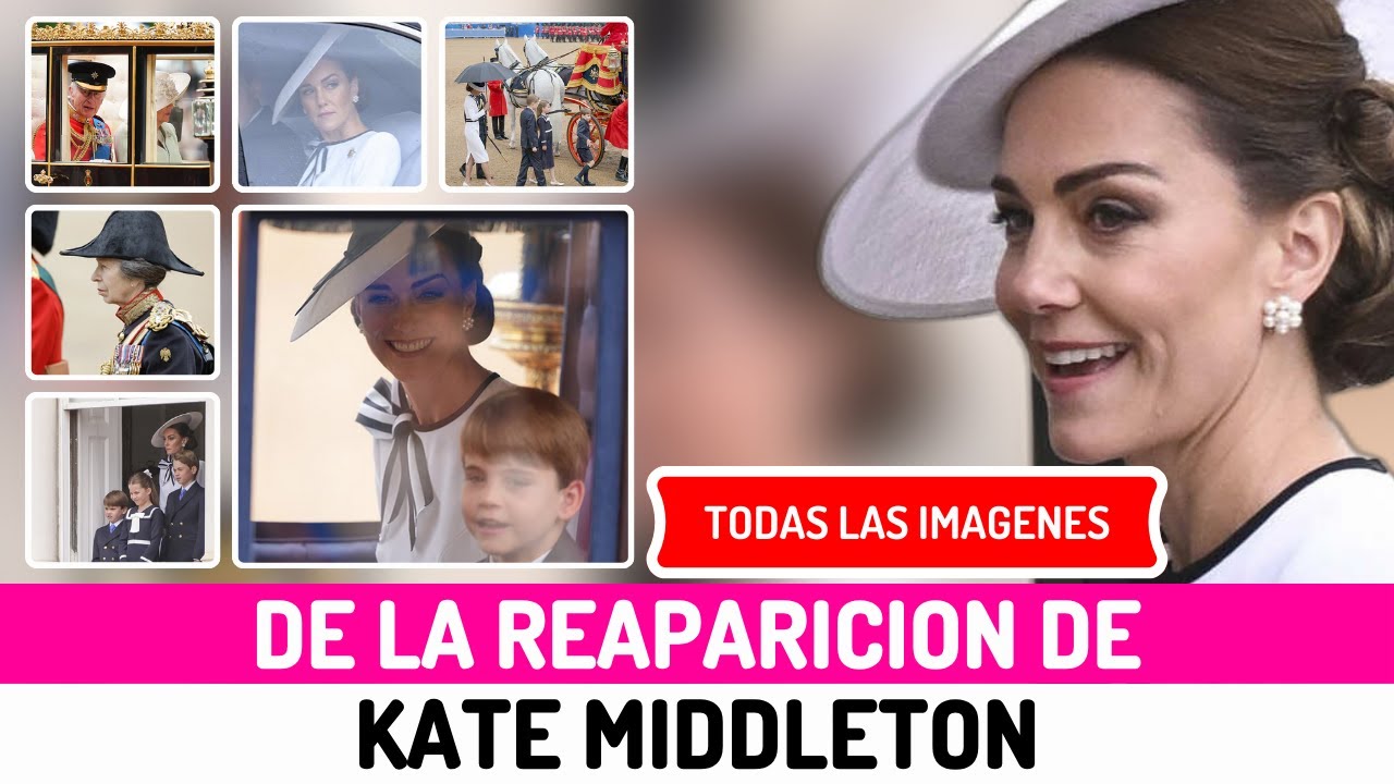 馃敶todas Las Im脕genes De Kate Middleton En Su Primera Aparici脫n P脷blica