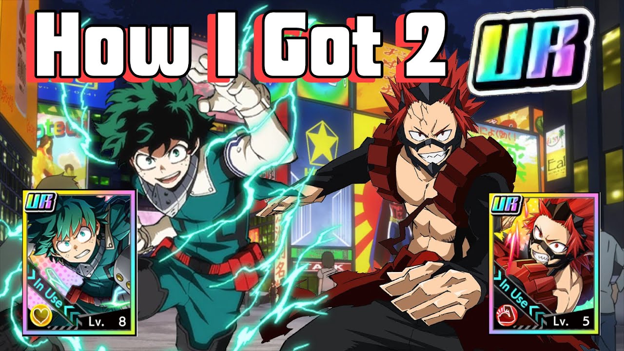 How I Got 2 UR-Ranks In My Hero Ultra Impact!!! UR-Rank Izuku And ...