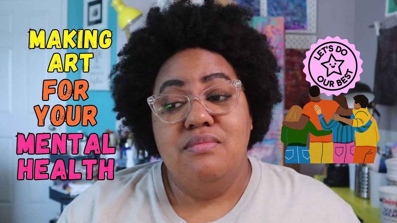 Creating Art for Your Mental Health (Watercolor and Doodling Lesson ...