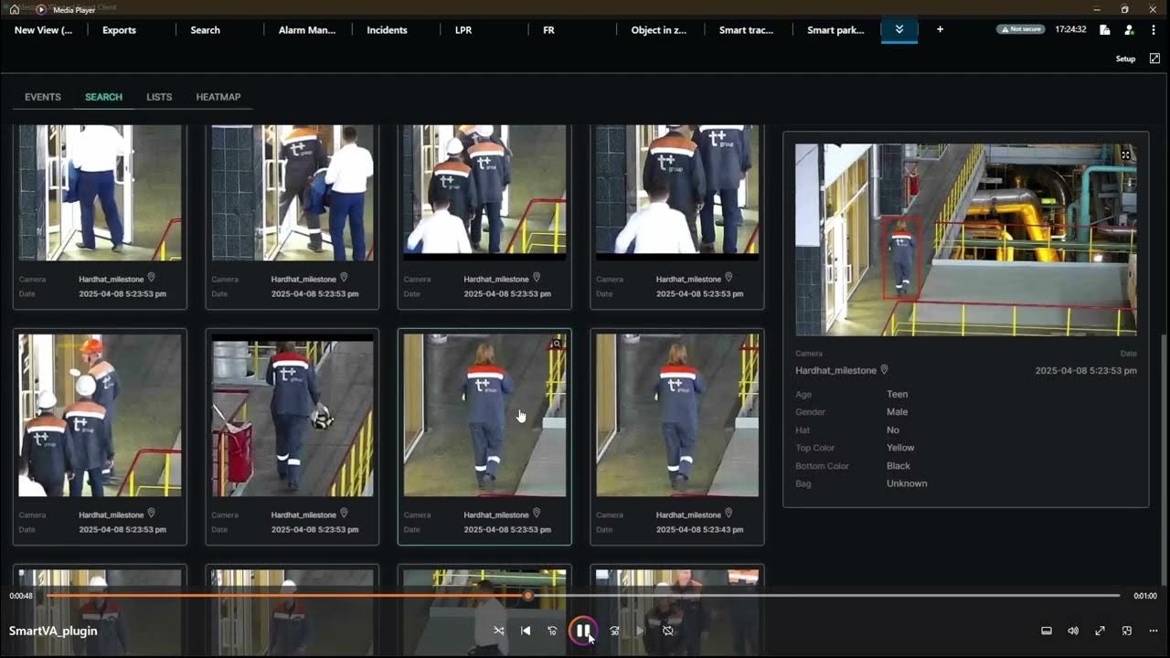 Incoresoft Smart VA in Milestone Smart Client - YouTube