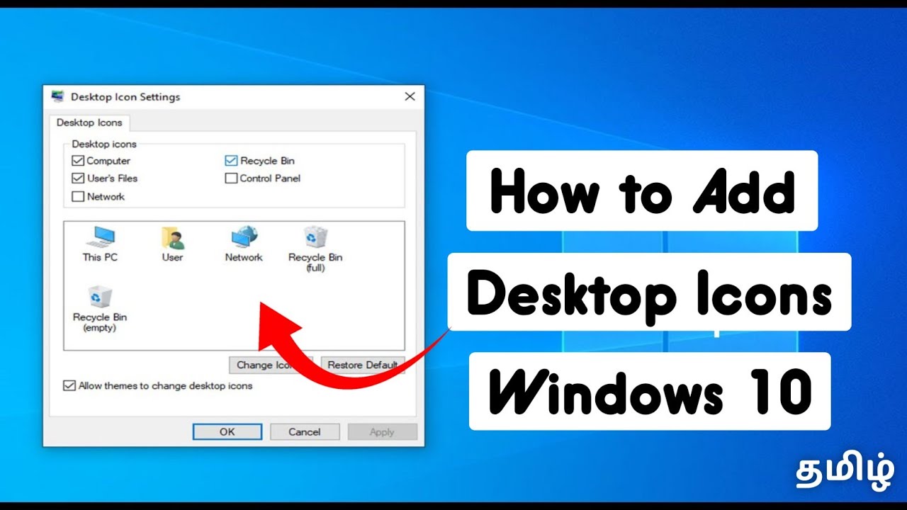 Windows 10 Tips & Tricks: How to add Desktop icon on Windows 10 ...