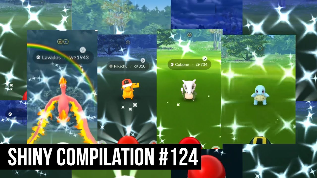 Pokemon GO Shiny Compilation #124 - YouTube
