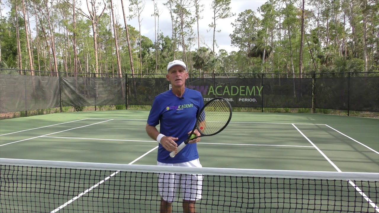 When And How To Hit A Drop Volley - YouTube