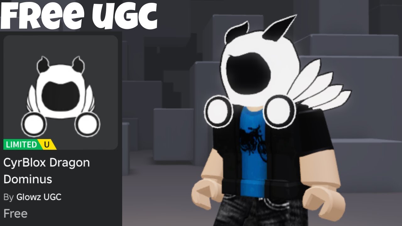 Free UGC Limited! How To Get CyrBlox Dragon Dominus | Roblox | Free UGC ...
