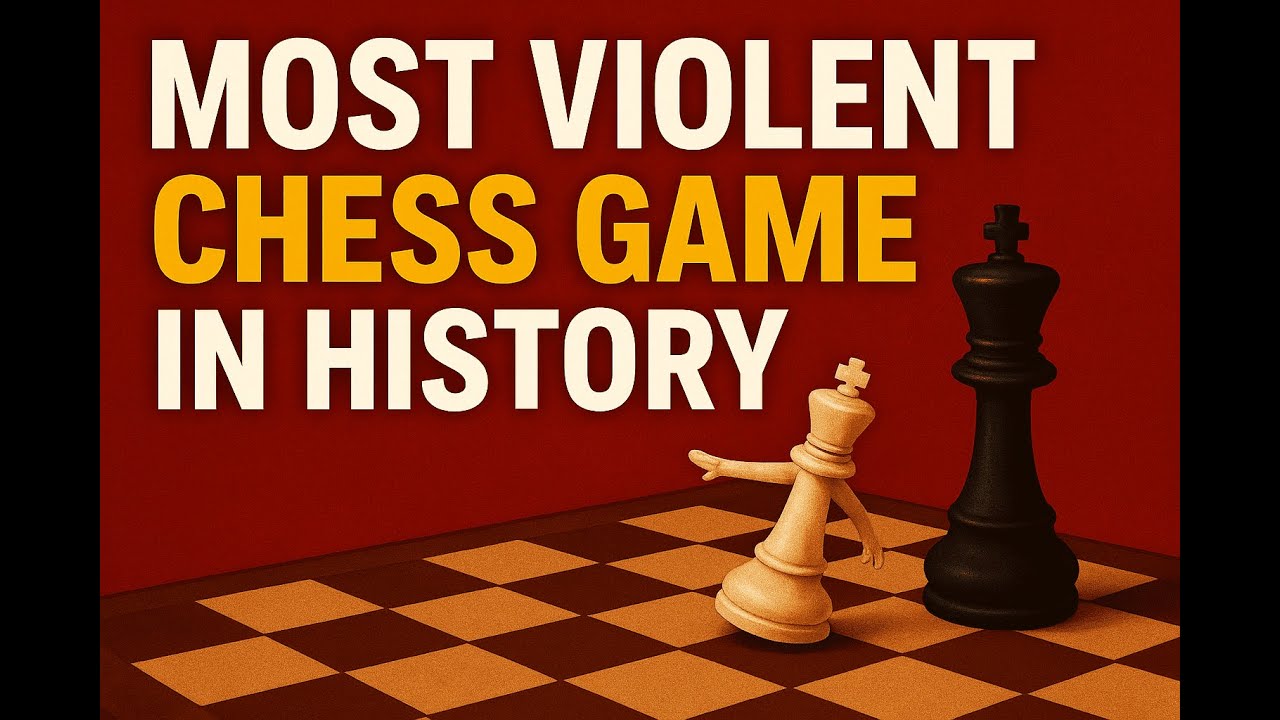 Most Violent Chess Game In History | Chesstune - YouTube