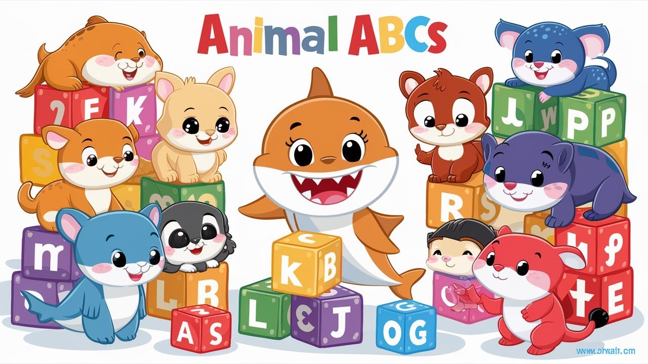 Animal ABCs | Learn the Alphabet with Baby Shark | Pinkfong Songs for ...
