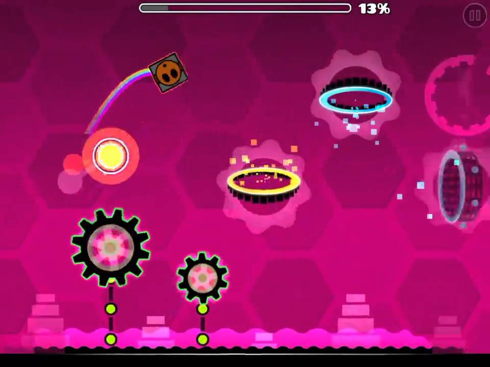 Geometry Dash - Foot Processing ( Playing with my Foot ) - YouTube