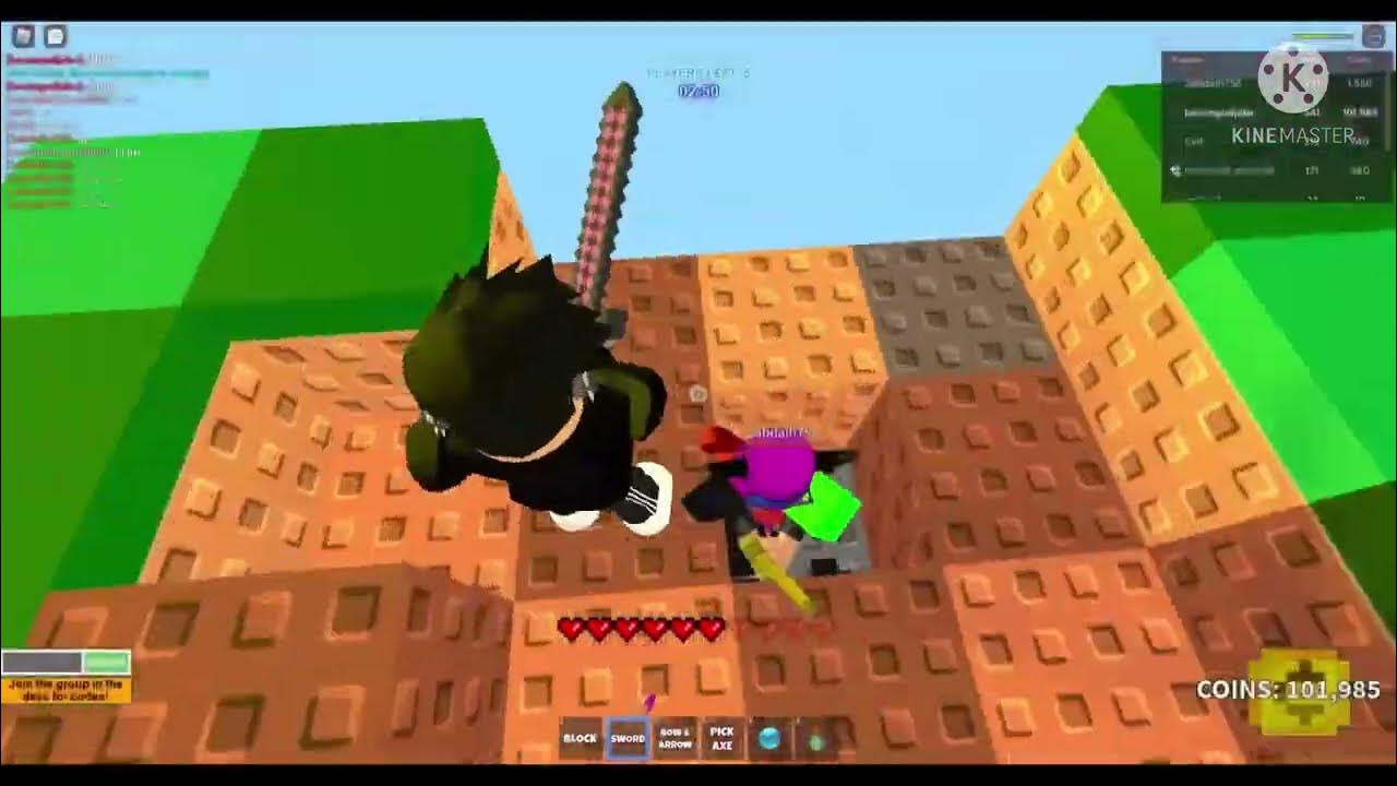 roblox skywars auto clicker gameplay please sub - YouTube