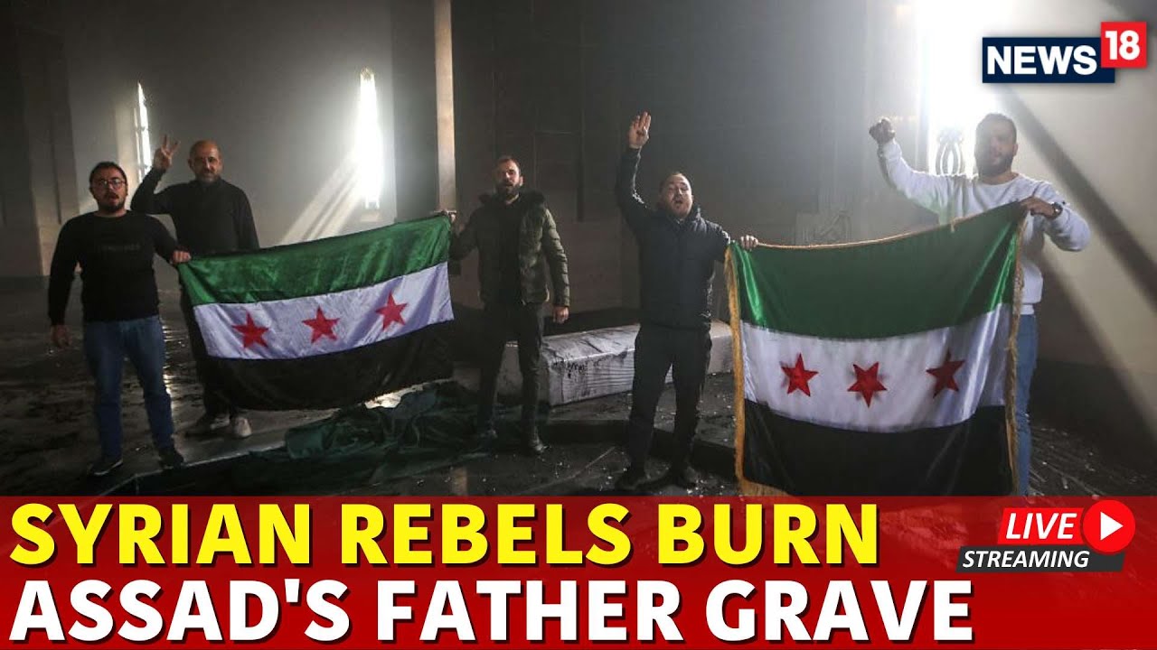 Syria War Live | Syrian Rebels Burn Tomb Of Bashar Al-Assad's Father ...