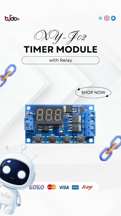 ⏳ Control Time with Precision – XY-J02 Timer Module with Relay! - YouTube