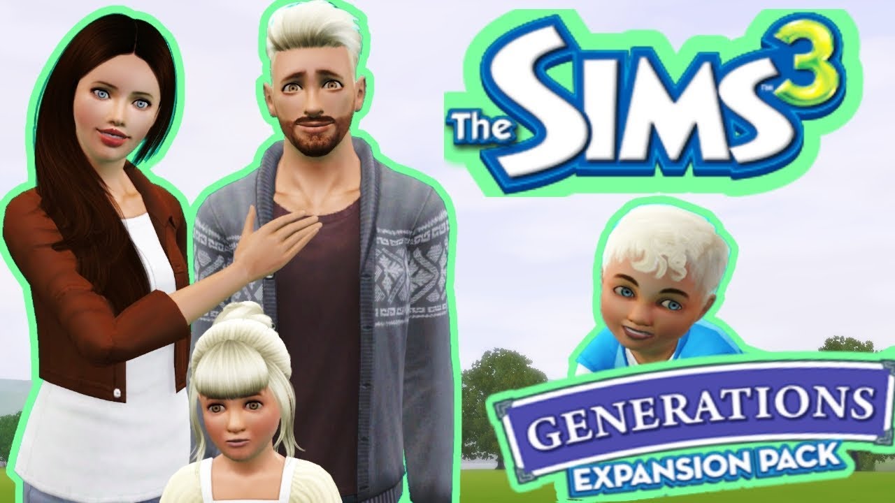 The Sims 3 | Expansion Pack Group Collab | Generations CAS - YouTube