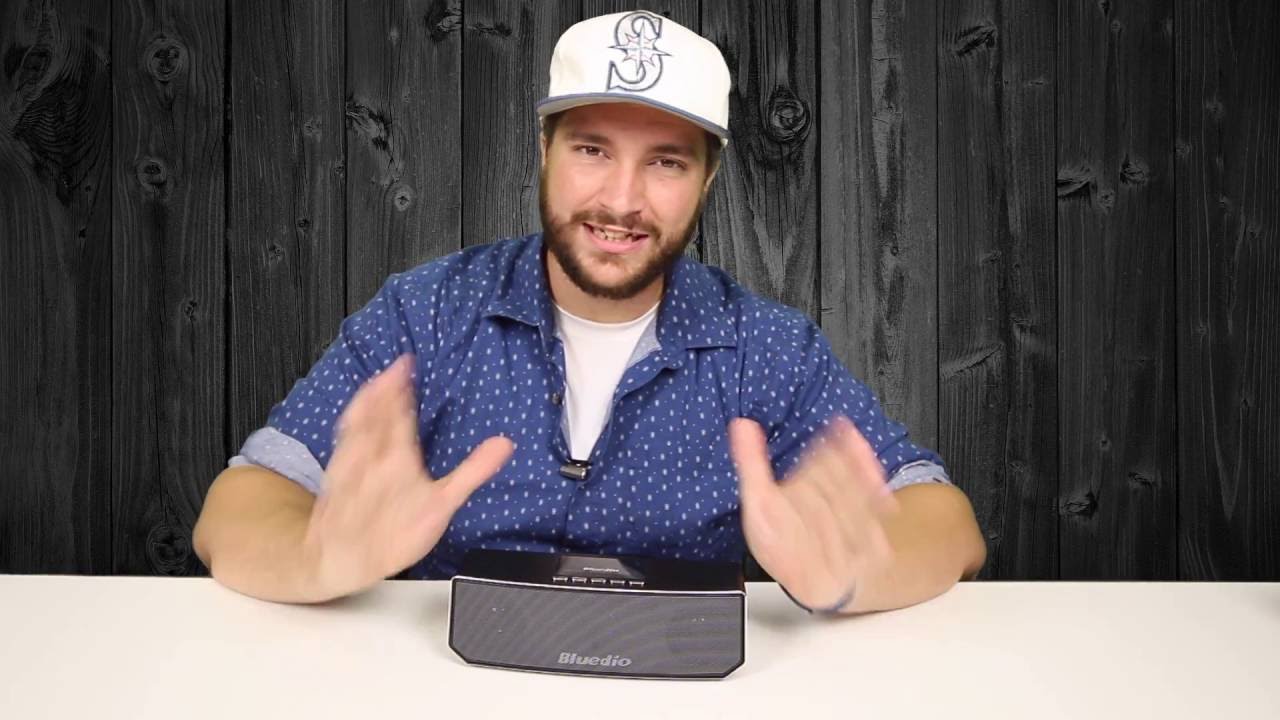 BEST BLUETOOTH SPEAKER UNDER $50? (Bluedio CS4) - YouTube
