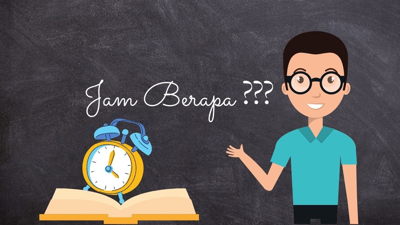 Learning Indonesian - Time - YouTube