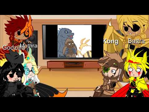 Kaiju React To Random Comic Dub | By Cougar | Part 2 | Monsterverse | gacha monarch