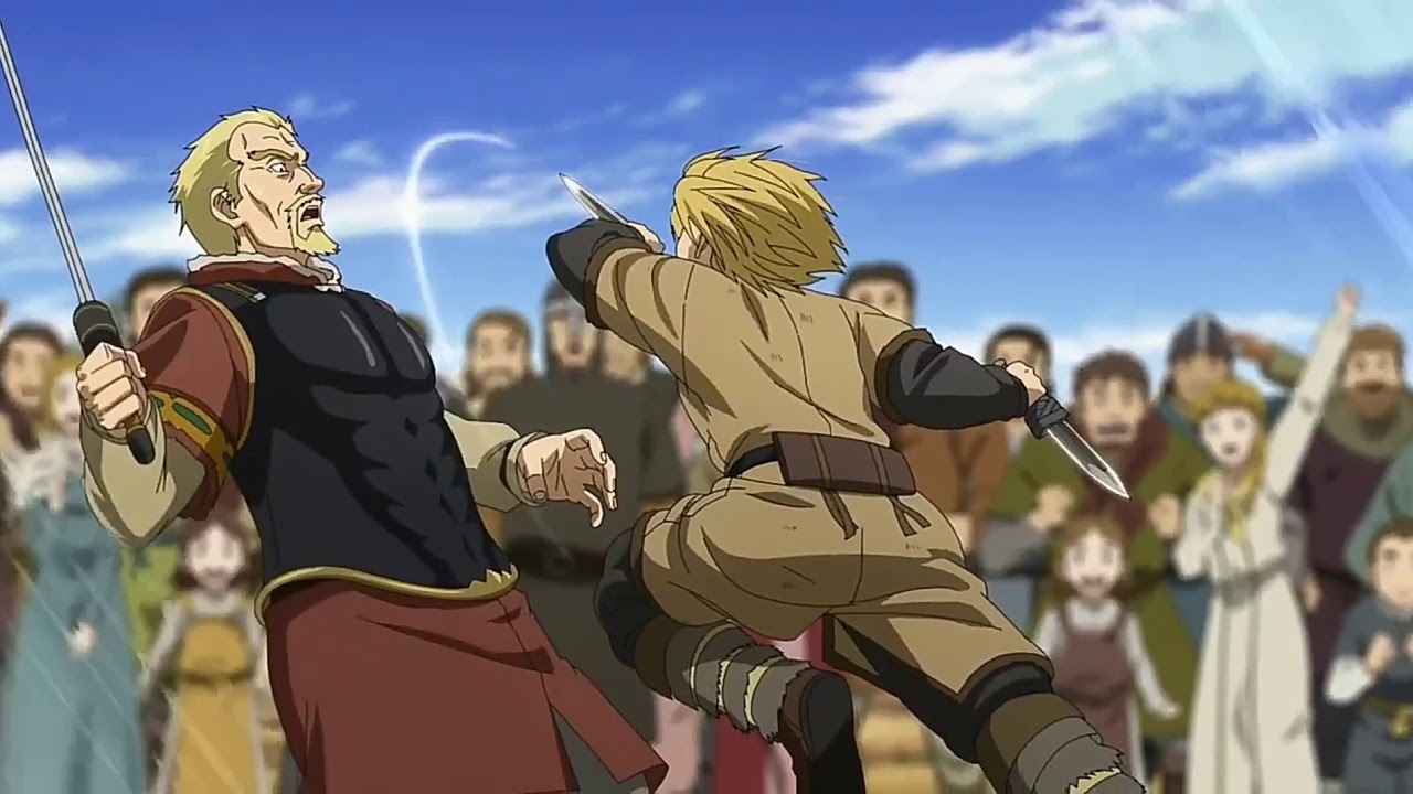 VinLand Saga fight scene - YouTube