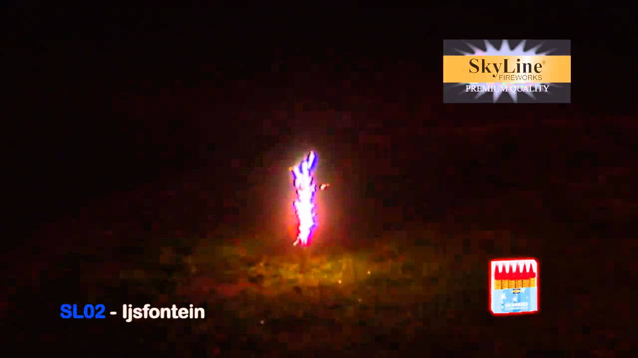 Ice Fountains - Schuurmans Vuurwerk - SkyLine Fireworks (www ...