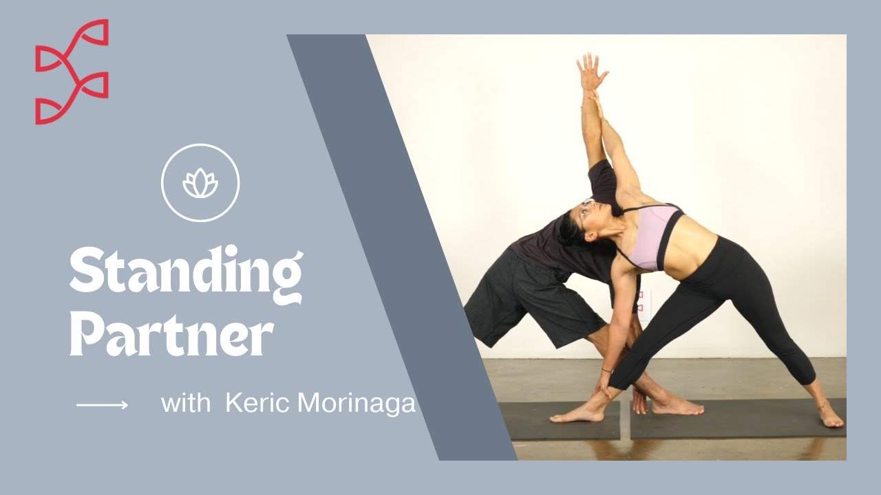 Partner Yoga | Standing Pose Workout - YouTube