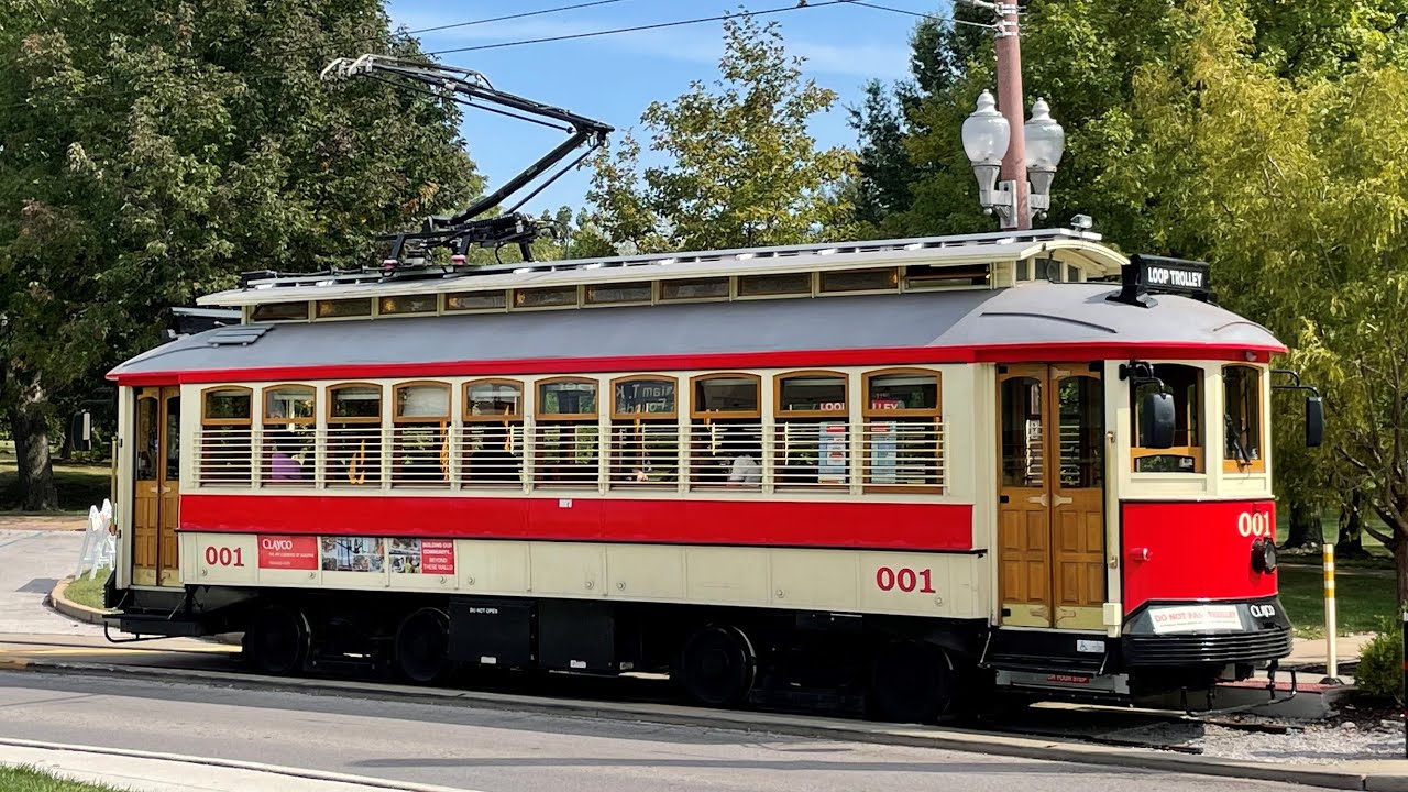 St Louis Loop Trolley cab ride roundtrip POV - YouTube