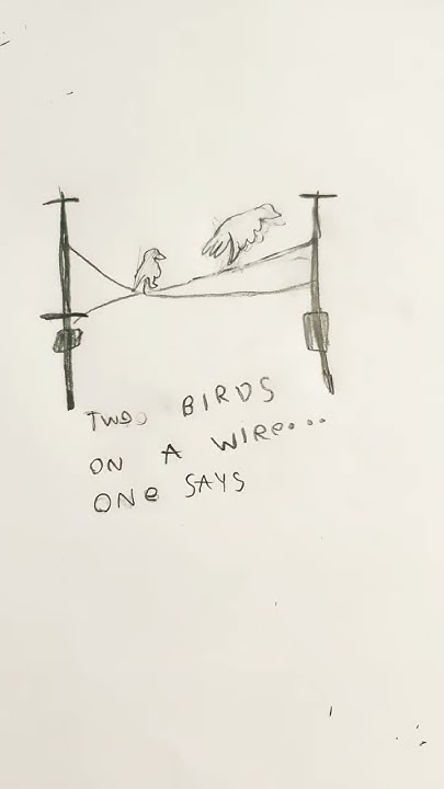 2 birds on a wire - YouTube