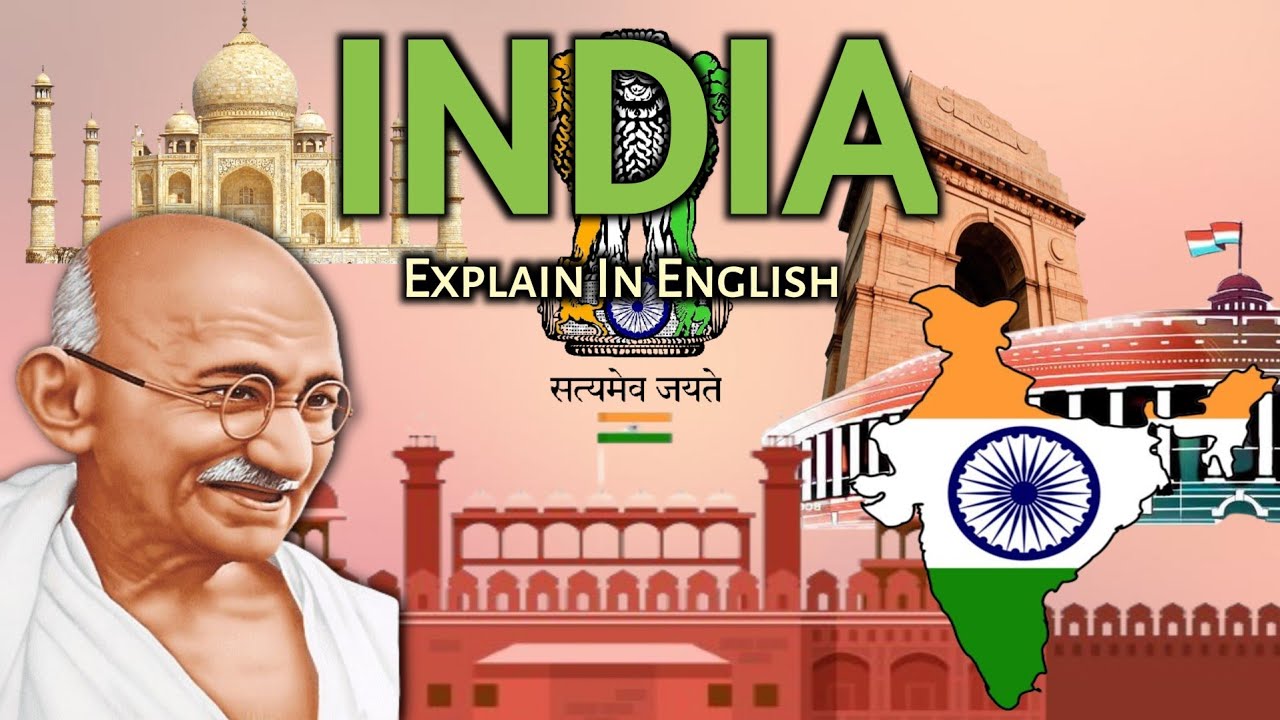 INDIA | 😎 Tour Video | English Explanation | Basic Information About ...