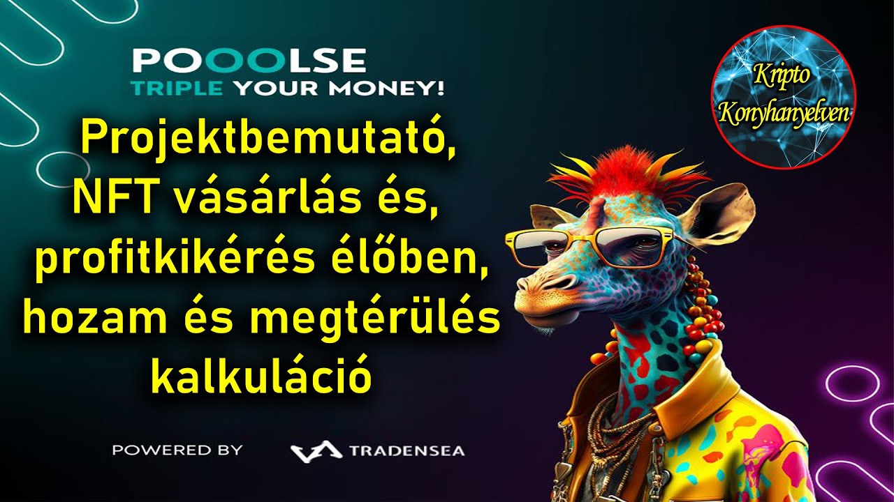 🔥 POOOLSE - Projektbemutató, regisztráció, NFT vásárlás, profitkikérés ...