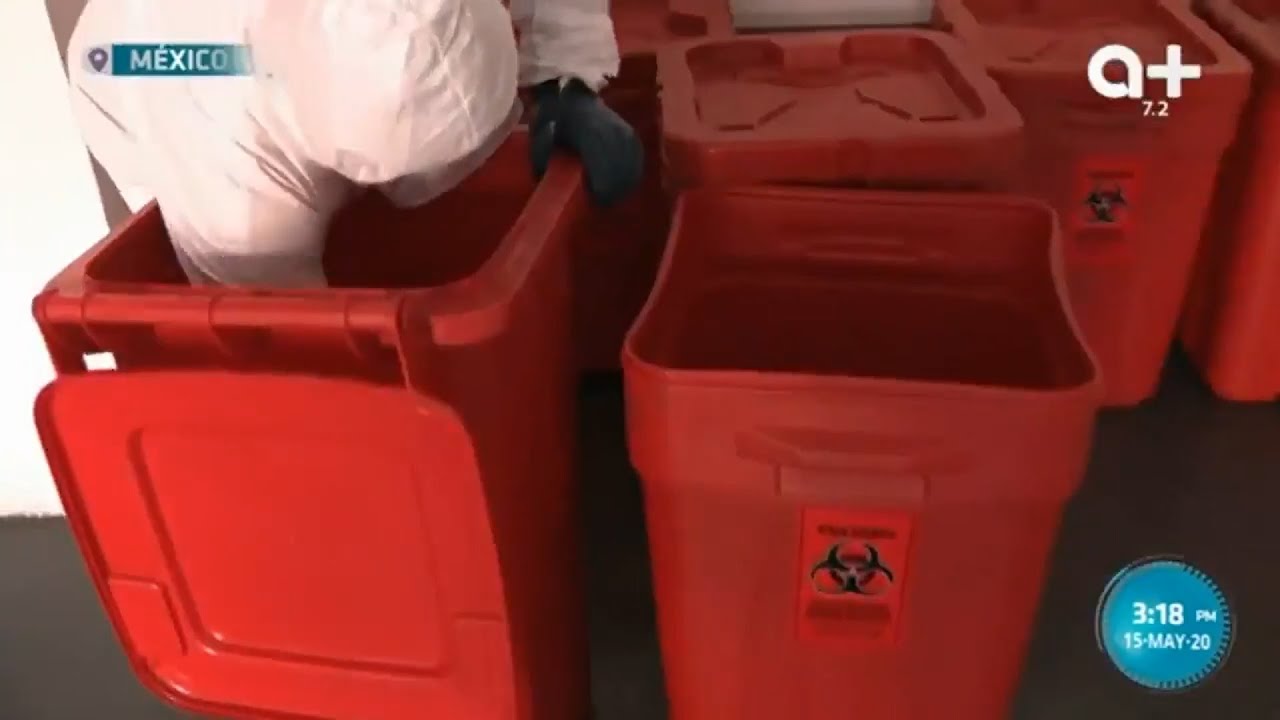 Toneladas de residuos biológicos infecciosos por COVID-19. - YouTube