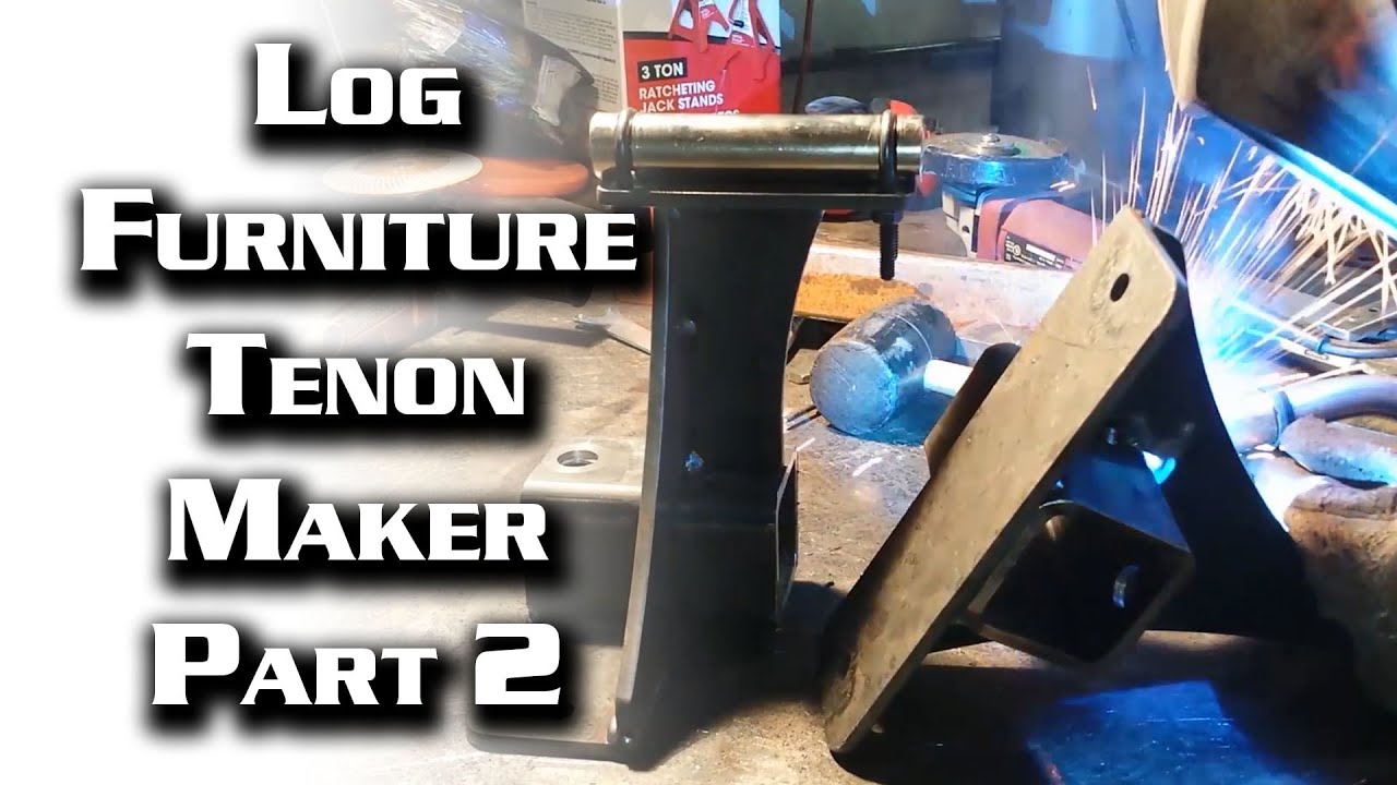 Log Furniture Tenon Maker -- Part 2 of 2 - YouTube