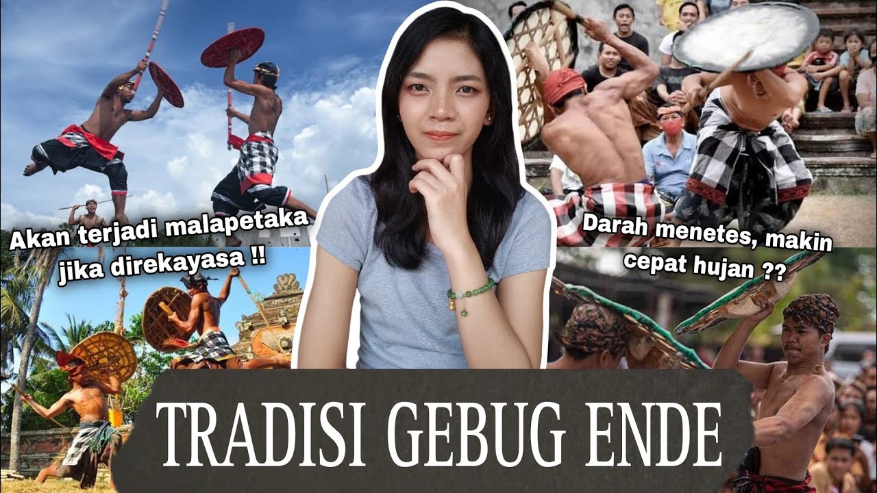 GEBUG ENDE, Tradisi ekstream untuk meminta hujan di Desa Seraya, Bali ...