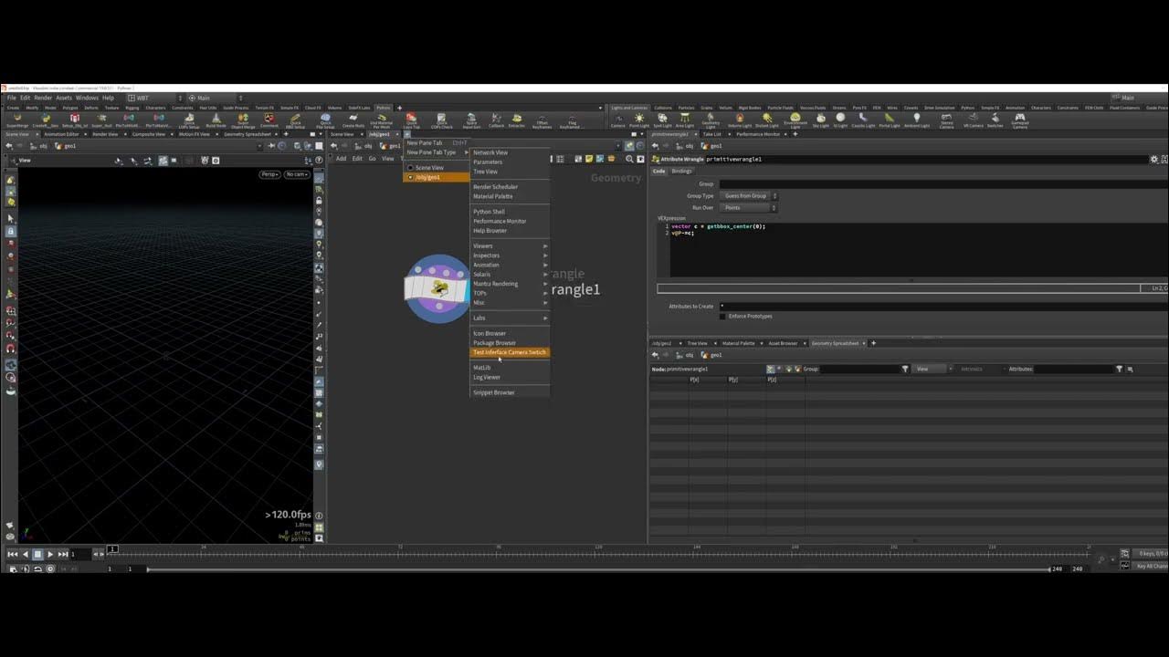 Houdini | Snippet Browser Pypanel - Store All Your Code Snippets - YouTube
