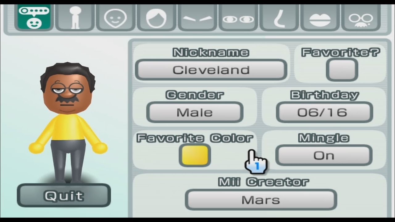 Cleveland Brown - Family Guy - Mii 521 - YouTube