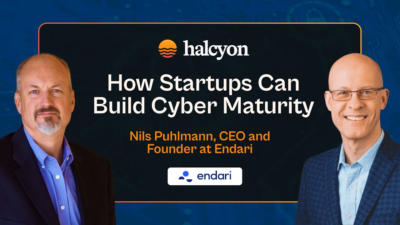 Cybersecurity for Startups | An Interview with Nils Pohlmann - YouTube