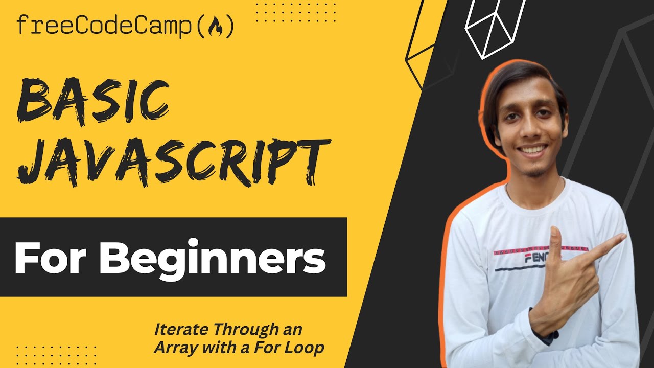 Iterate Through Array With For Loop Basic Javascript Freecodecamp Javascript Algorithms
