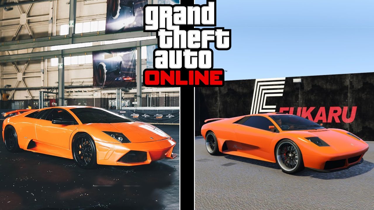GTA 5 - Roman Pearce's 'Lamborghini Murciélago' from 'The Fate of The ...