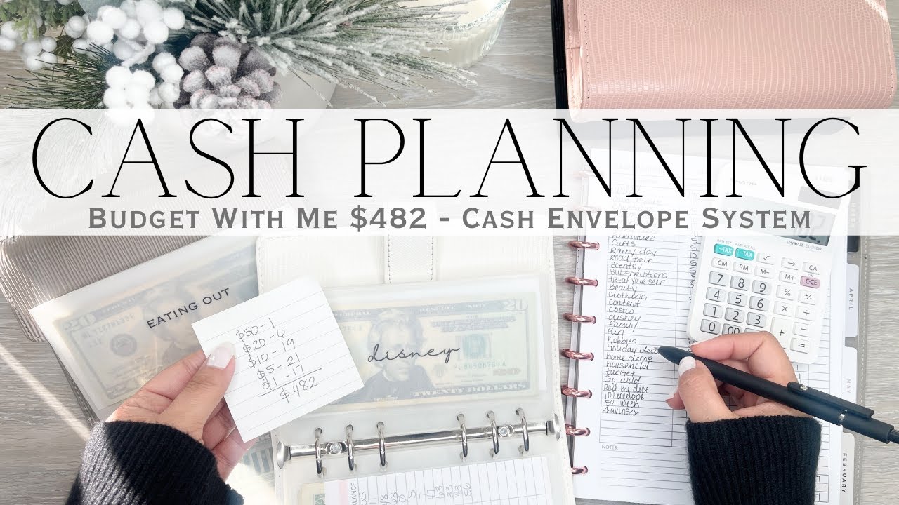 Budget With Me $482 | Weekly Cash Planning | Cash Envelope System ...