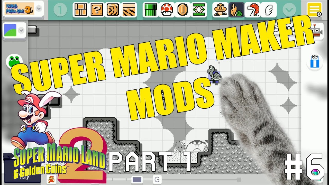 Super Mario Maker MODs | Super Mario Land 2 | #6 - YouTube