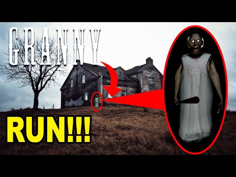 IF YOU SEE CURSED GRANNY OUTSIDE OF YOUR HOUSE, RUN AWAY FAST!! (GRANNYS HOUSE CAUGHT ON CAMERA)