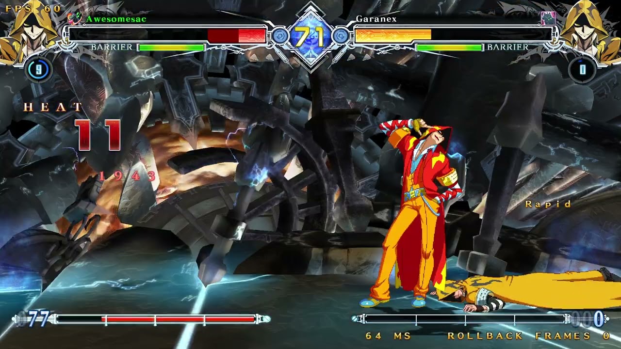 100 Meter Taunt Vs 50 Meter Taunt [BBCF] - YouTube