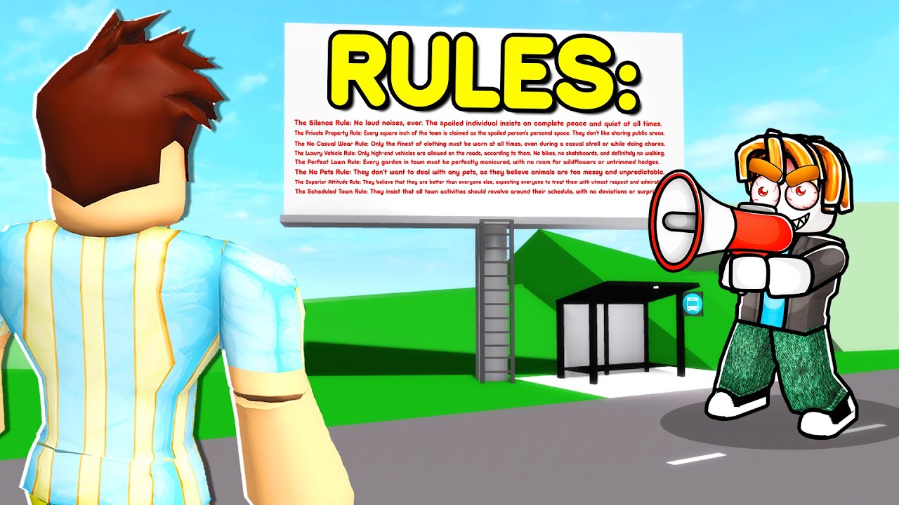SPOILED KID Had RULES.. I Broke Them All! (Brookhaven RP) - YouTube