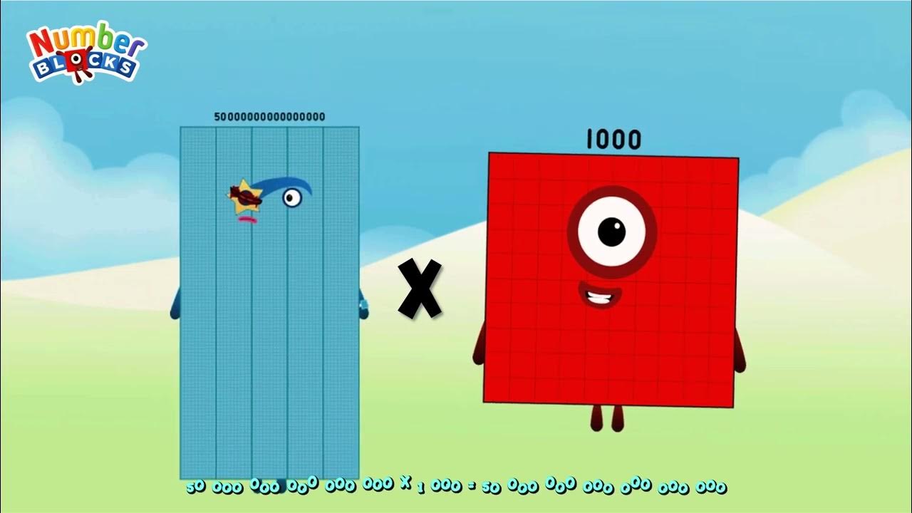 MULTIPLICATION OF NUMBERBLOCKS (50th-50dec) BIG NUMBERSMULTIPLY | GIANT NUMBER @ColorArt_id ...