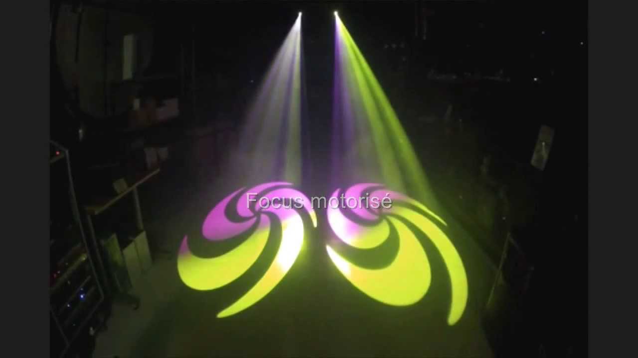 AFX SPOT 60 LED - Lyre DMX 60W à LED avec focus motorisé - YouTube