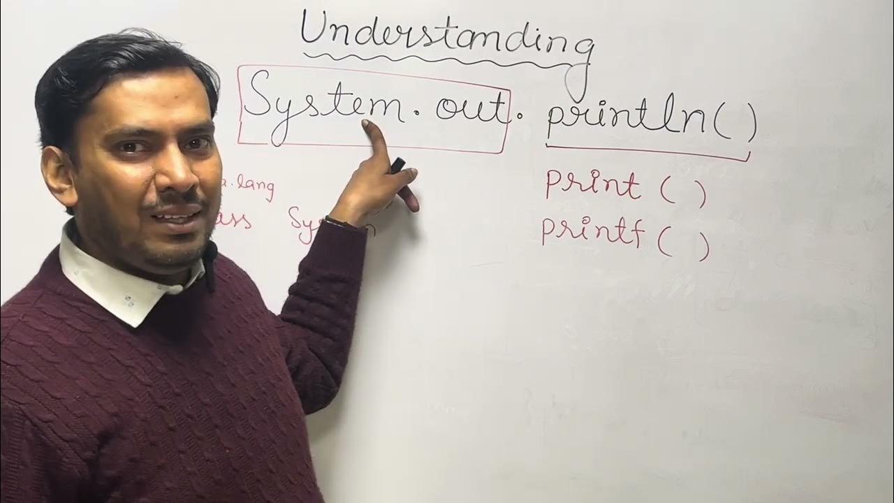 🖥️ Understanding System.out.println in Java | Java Tutorial for Beginners | Lec-8 | Java Guru ...
