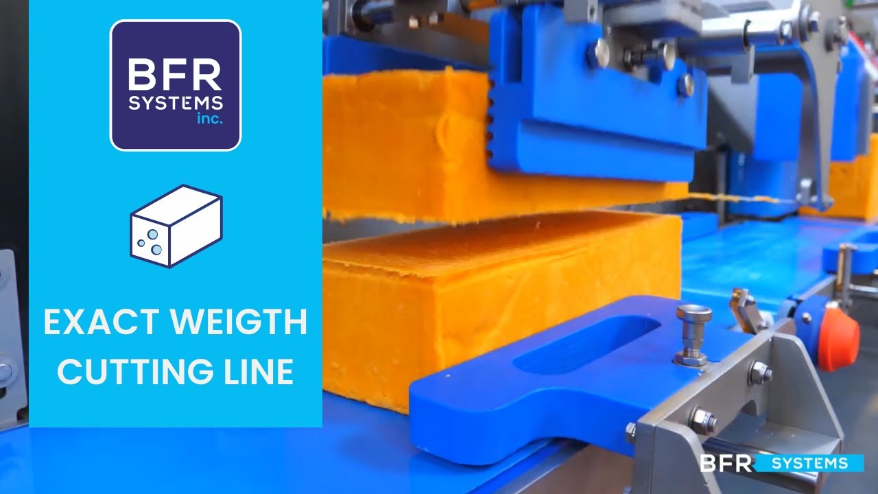 BFR Systems Découpe Fromage poids fixe Cheese Cutting exact weight ...