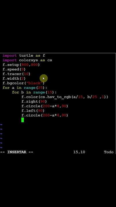 Diseños con Python Turtle 🐢 - Flor 3D #shorts - YouTube