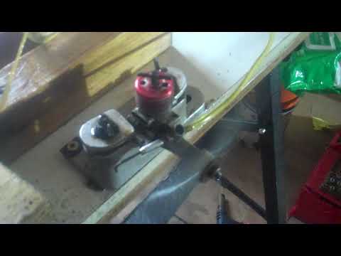 ME HERON 1cc diesel engine test run. - YouTube